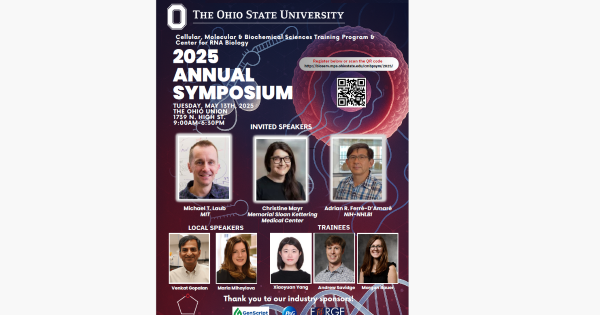 Annual CMBP Symposium | Cellular, Molecular and Biochemical Sciences ...